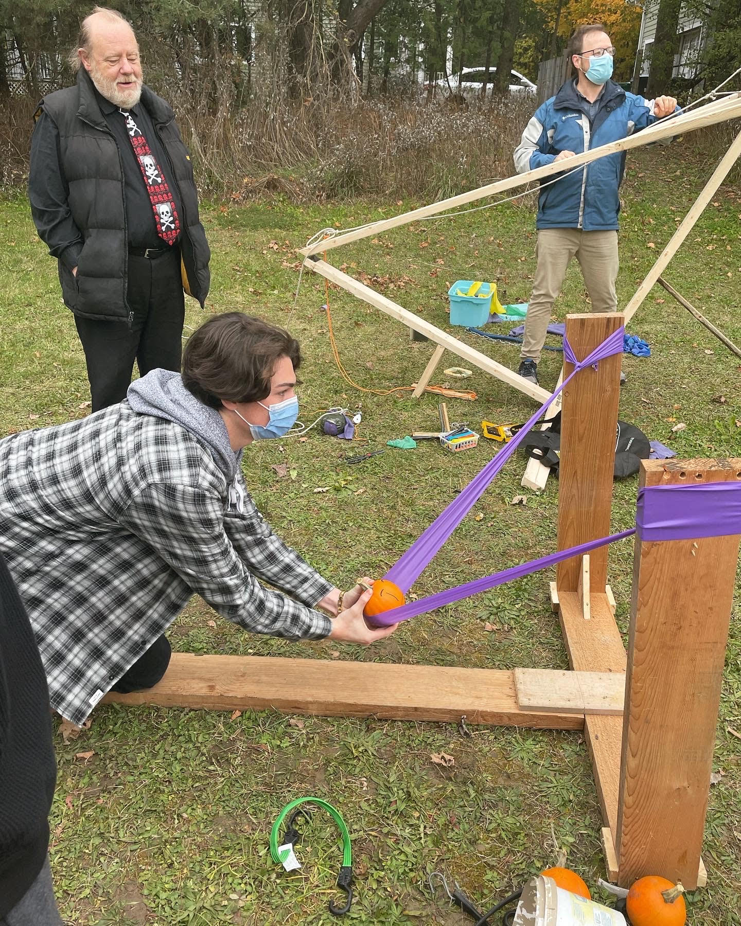 Pumpkin Chuckin' Contest - King's College School